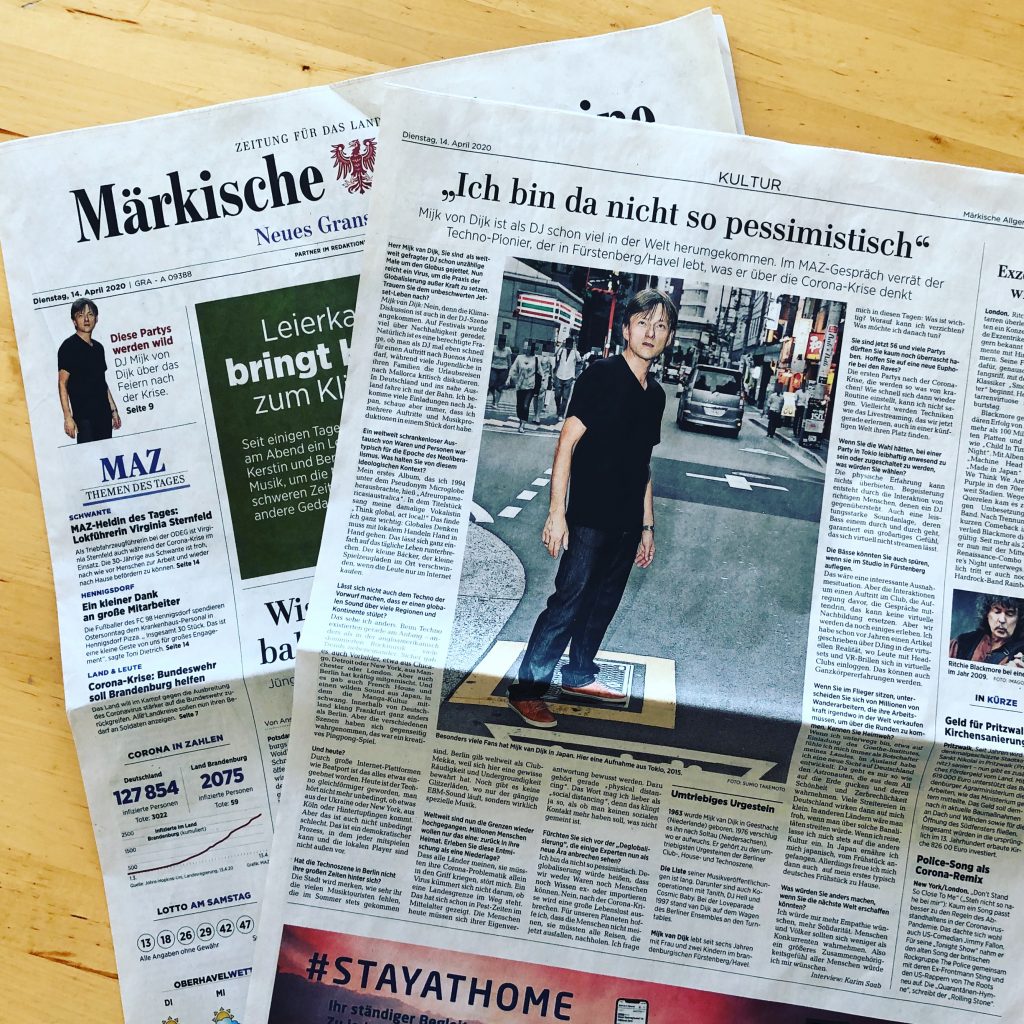 Interview for Märkische Allgemeine Zeitung (MAZ) - Microglobe ...